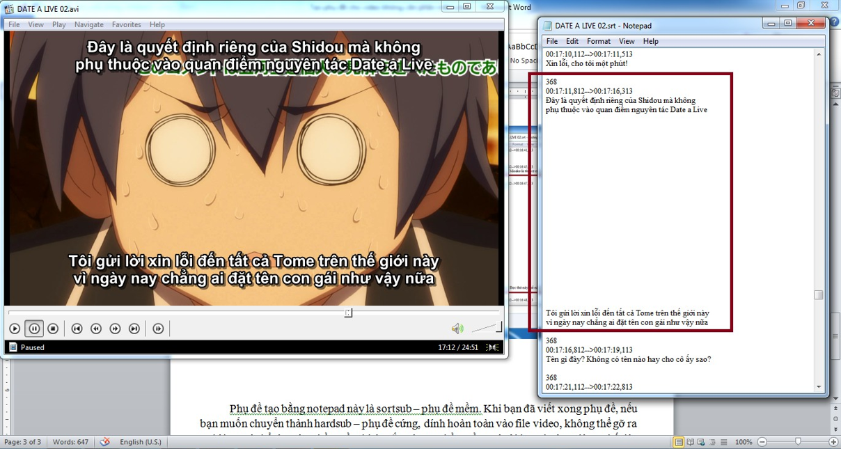 Hướng dẫn cách tạo file SRT bằng Notepad đơn giản